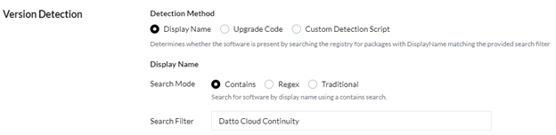 Datto Cloud Continuity Install and Configuration ImmyBot